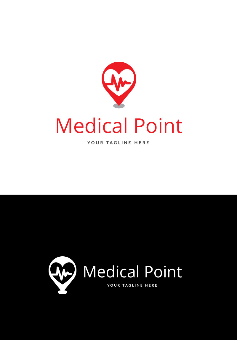 Medical Point Logo Template #69430