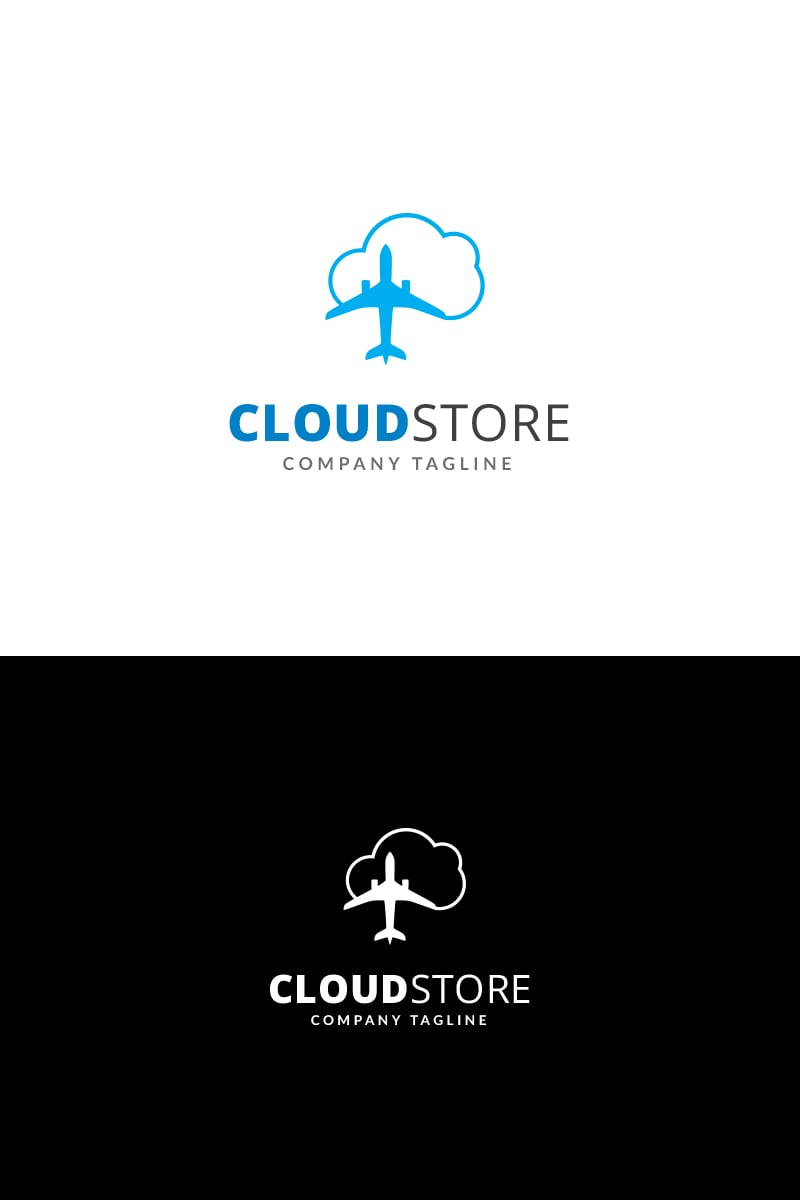 Cloud Store Logo Template #70030