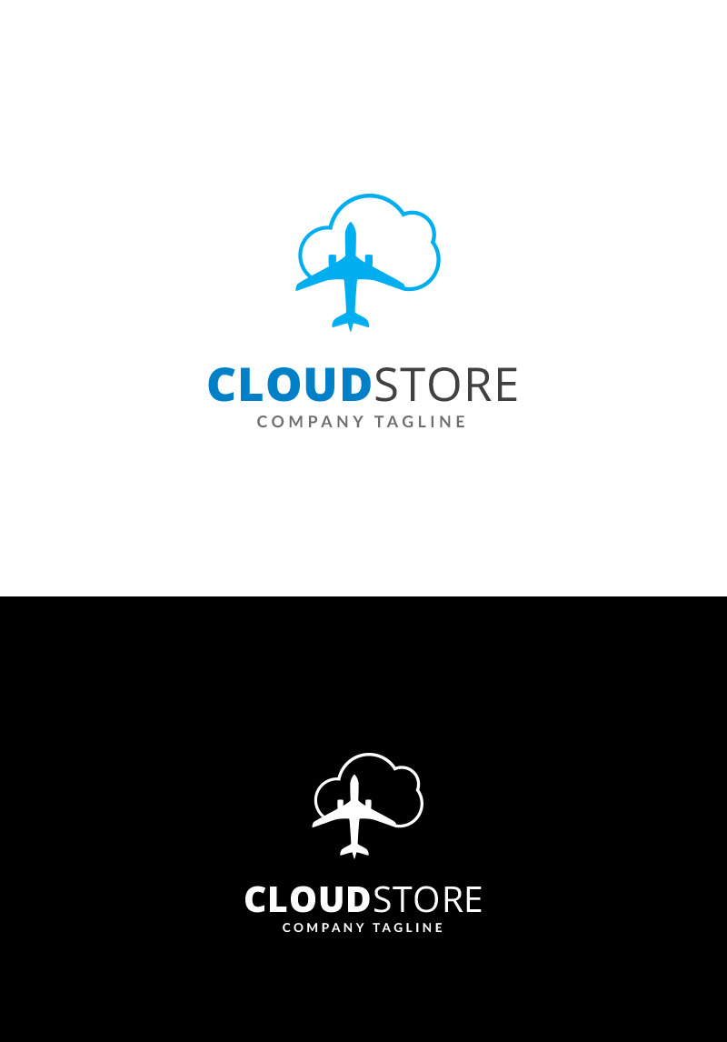 Cloud Store Logo Template #70030