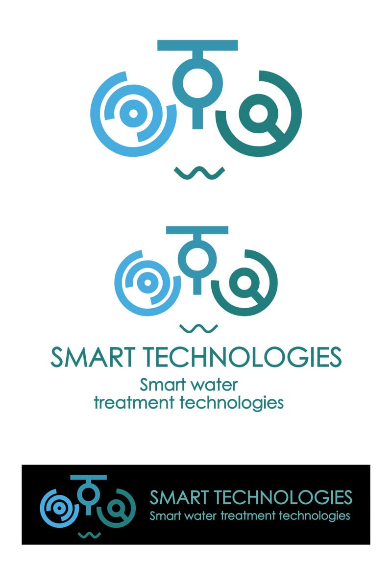 Smart Technologies Company Logo Template #70069