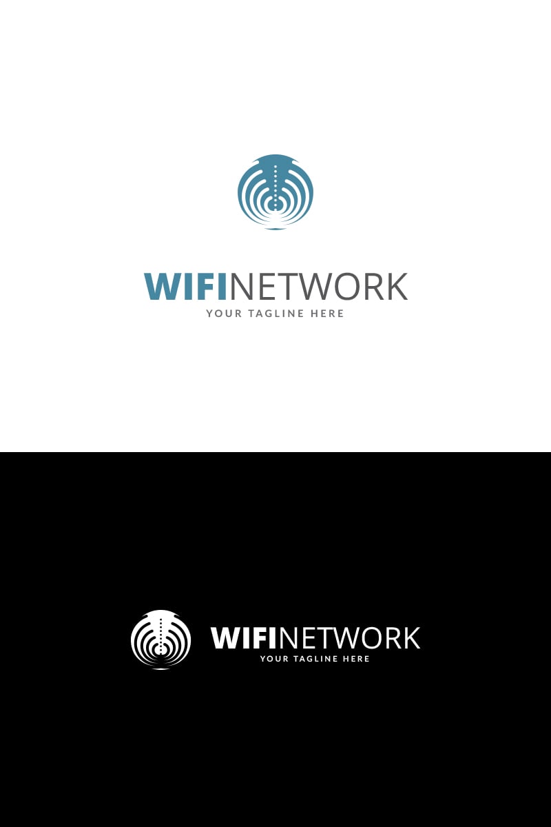 Wifi Network Logo Template #70071