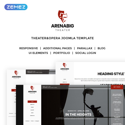 Theater Templates | TemplateMonster