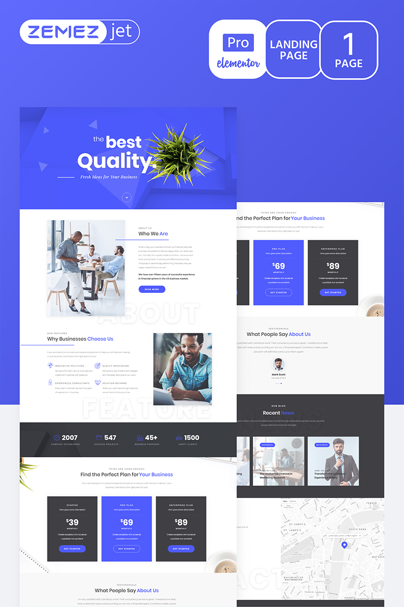 Templates para Elementor PRO | TemplateMonster