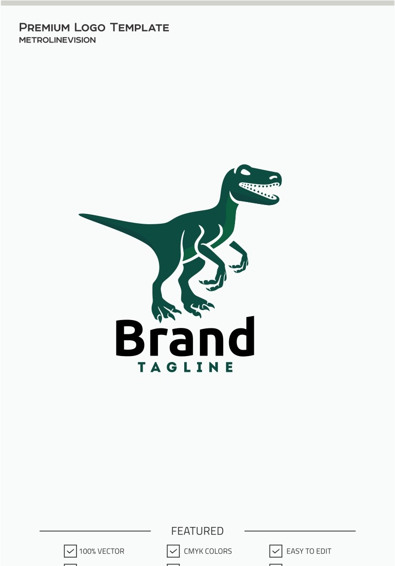 Dinosaur Logo Template #70989