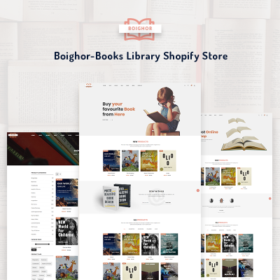 Best Shopify Bookstore Themes and Ebook Shop Designs 2020