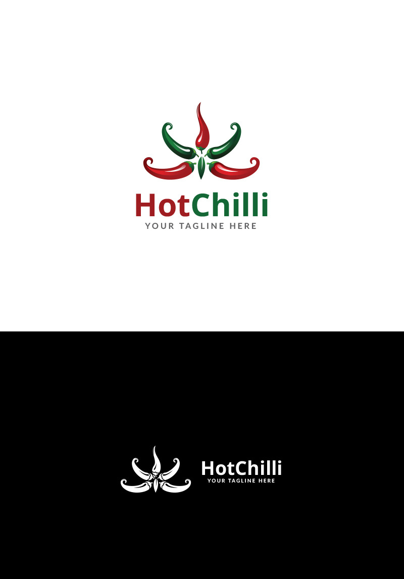 Hot Chili Logo Template #72070