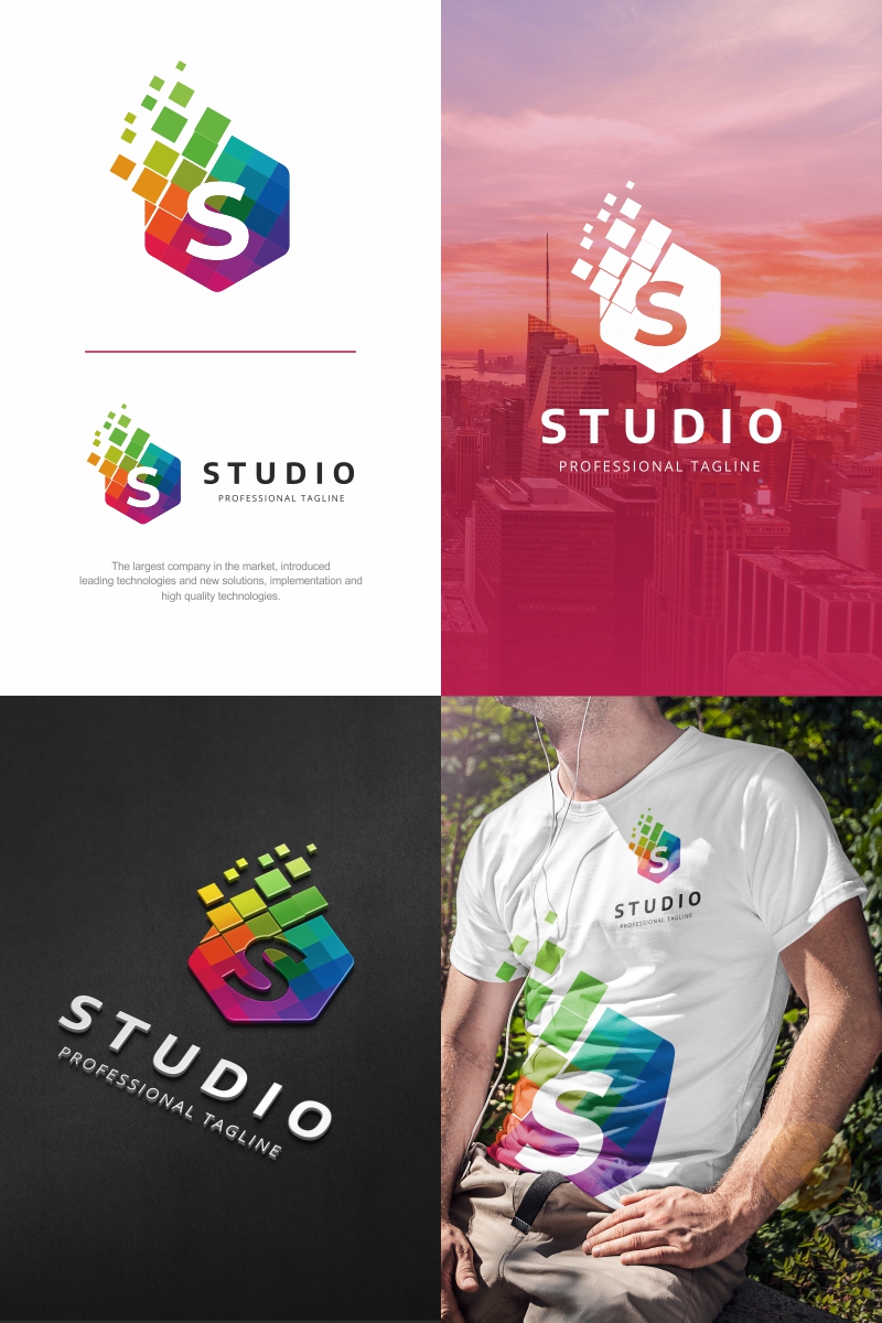 Studio S Letter Logo Template #73523
