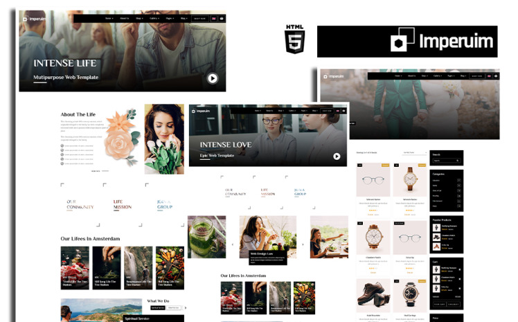 Imperuim Multipurpose Website Template #148473