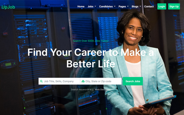 UpJob - Job & Directory HTML5 Bootstrap Website Template #165525