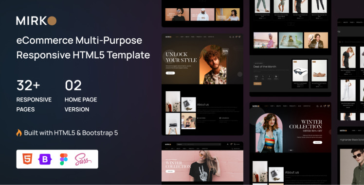 Mirko - eCommerce Multi-Purpose Responsive HTML5 Template #204987