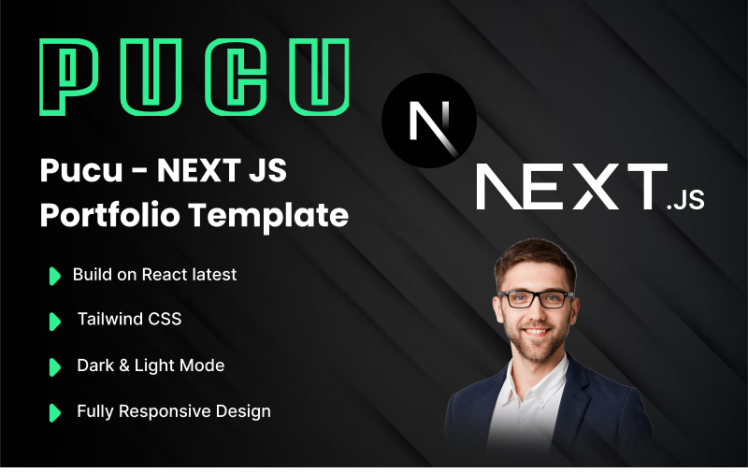 Pucu - NextJS Portfolio Web Template #349983
