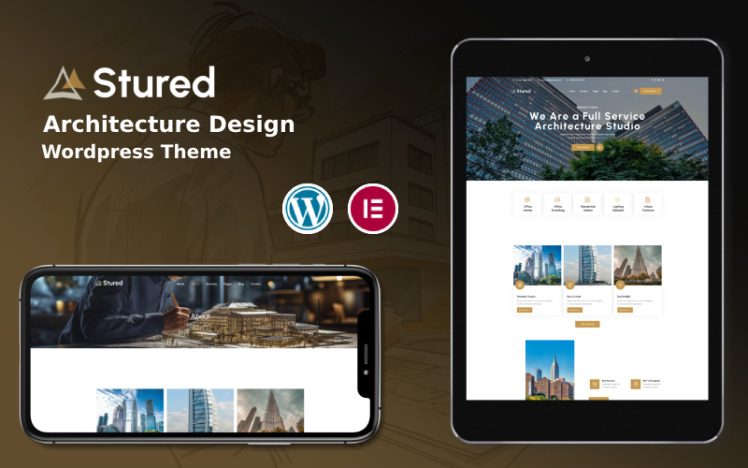 Stured - Architecture Design Wordpress Theme #446290