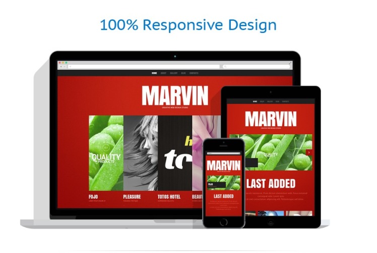 Design Studio Responsive Website Template #45282