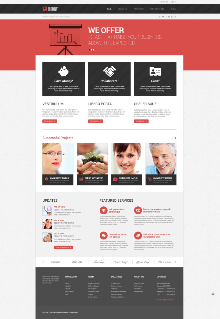 Symbolic IT WordPress Theme #46729