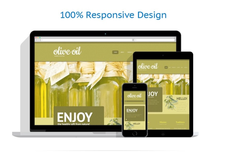 Olive Oil WordPress Theme #47003