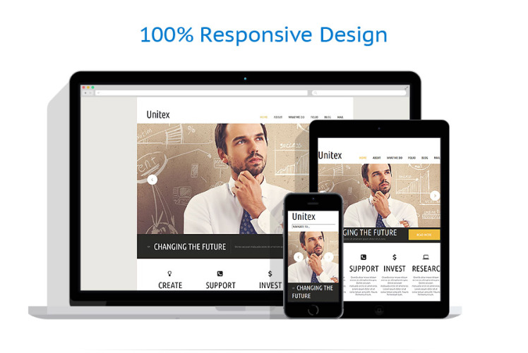 Global Business Website Template #52655