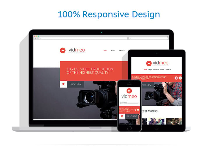 Solutions for Video Studio Website Template #53749