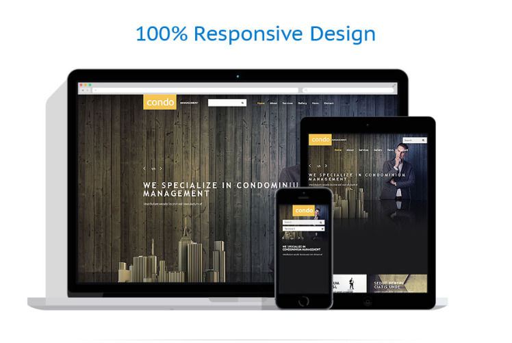 Asset Management Website Template #54015