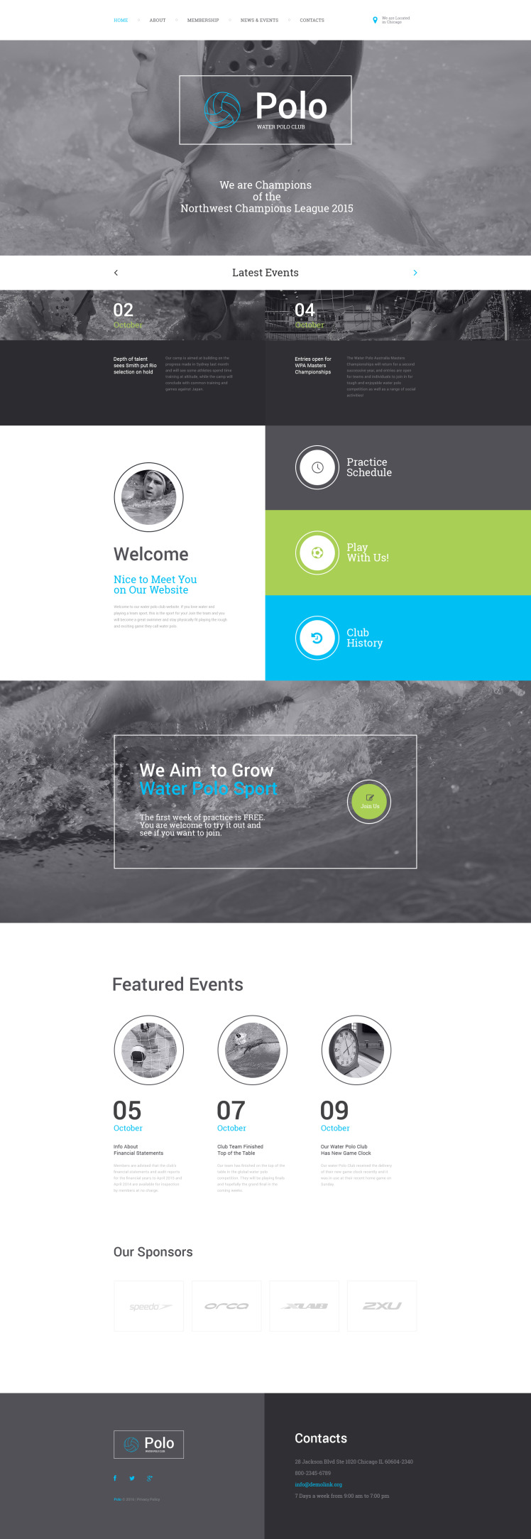 Polo Website Template #57568