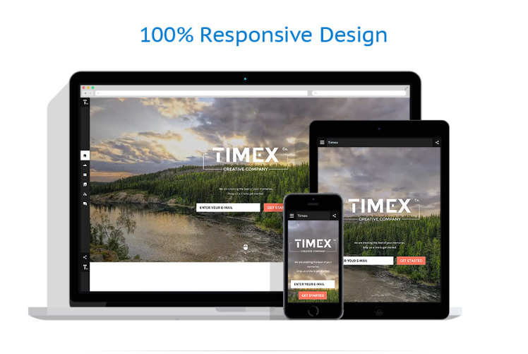Timex Website Template #58244