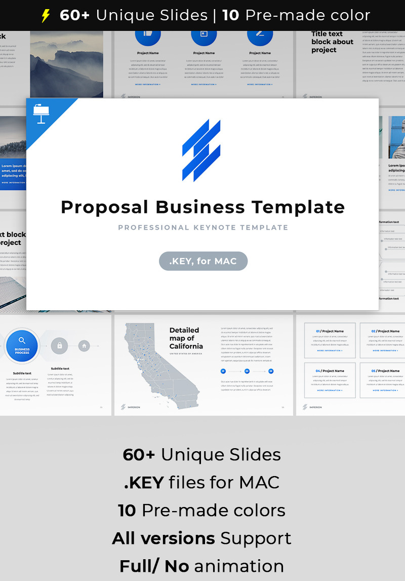 Proposal Business Creative Keynote Template 76901