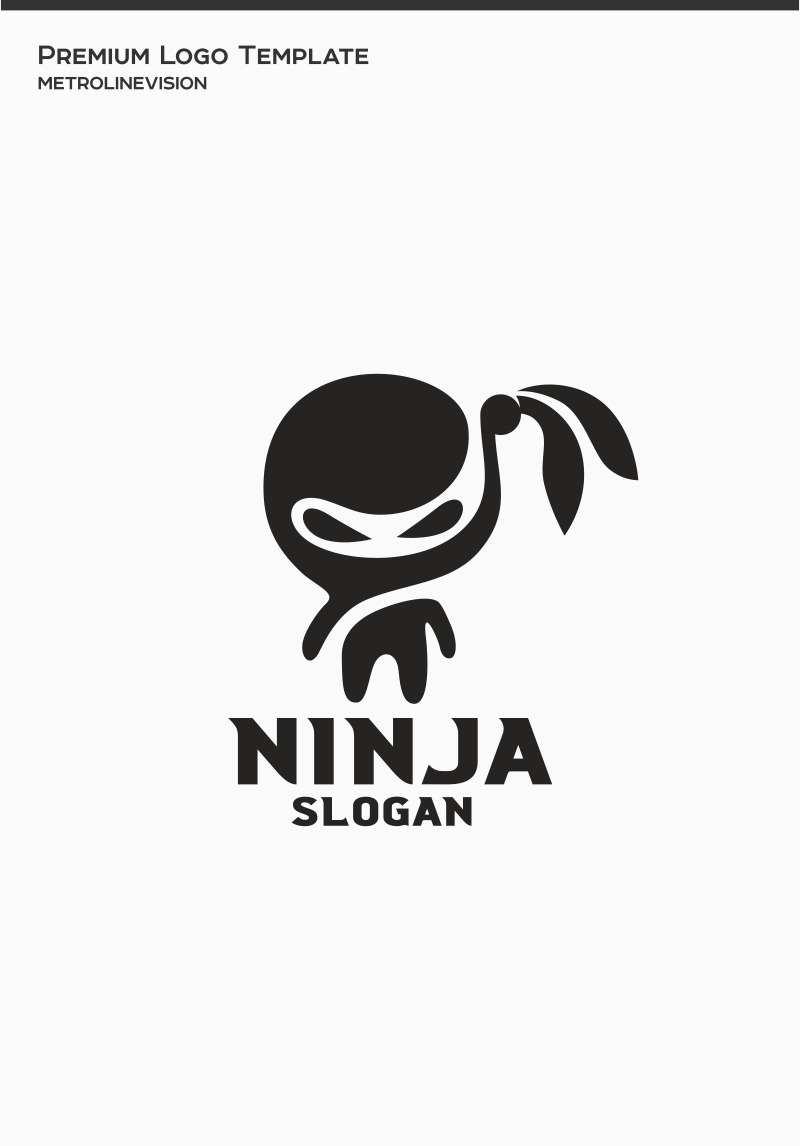 Ninja Logo Template #77303