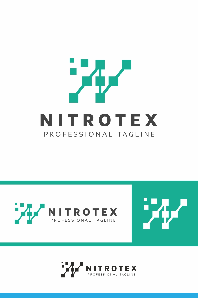 Nitrotex - N Letter Logo Template #77358