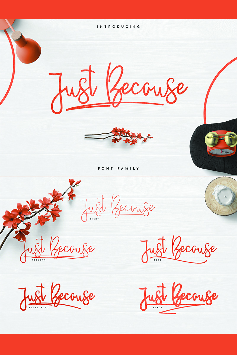 Just Because Font #77953