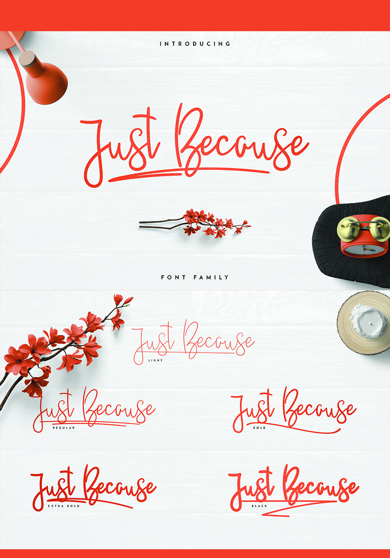 Just Because Font #77953