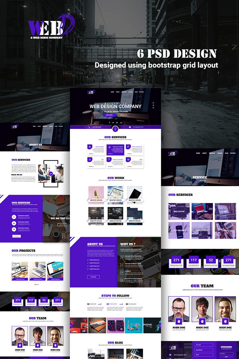 Graphics PSD Template #78391