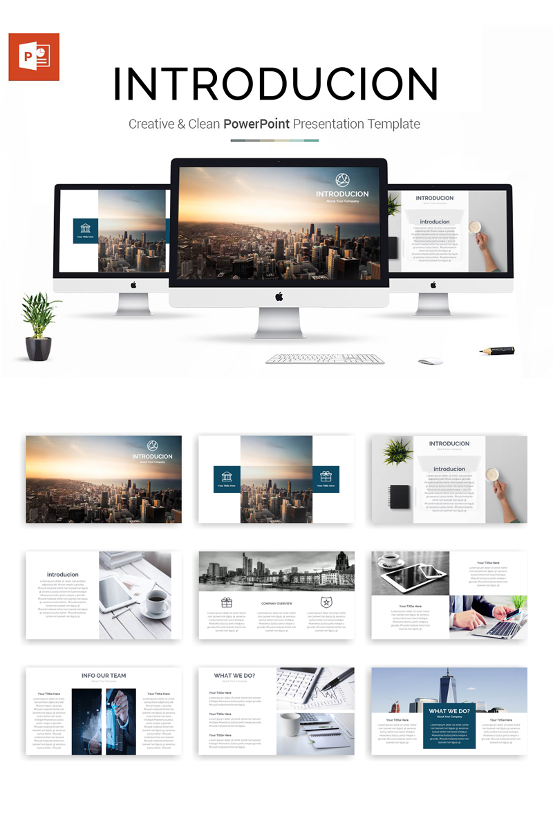 Introduction Presentation PowerPoint Template #78790
