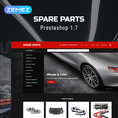 Auto Parts Templates | TemplateMonster