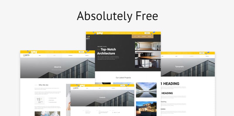 Free HTML5 Theme - Architecture Website Template Free HTML5 Theme - Architecture Website Template