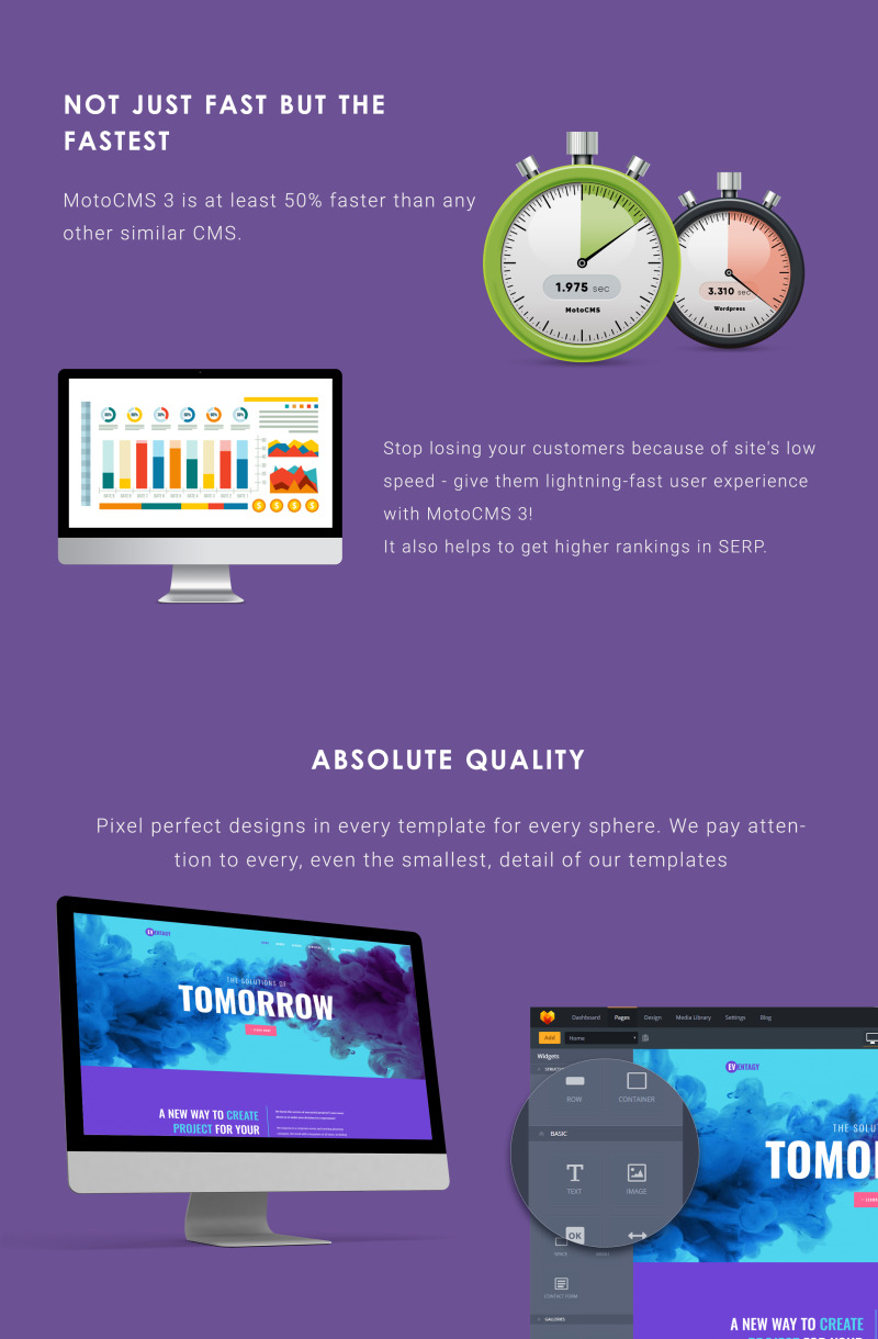 Eventagy - Event Agency Moto CMS 3 Template - TemplateMonster
