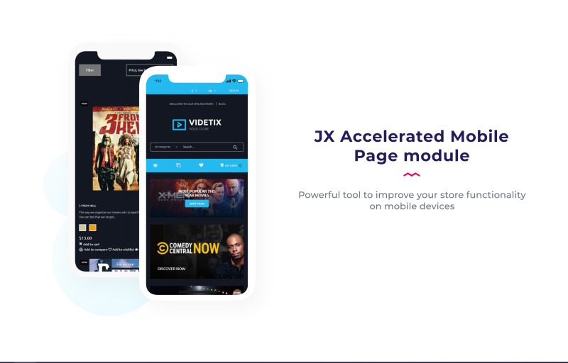 Videtix - Movies Online Store Template PrestaShop Theme