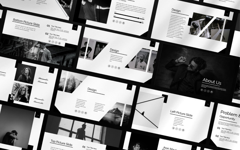 Silent Google Slides #100764 - TemplateMonster