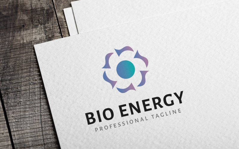 Bio Energy Logo Template #101505 - TemplateMonster