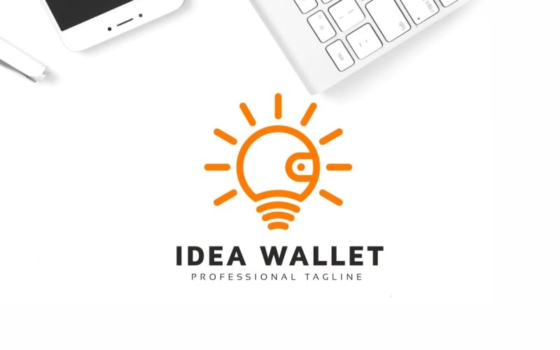 Wallet Logo Template #101516 - TemplateMonster
