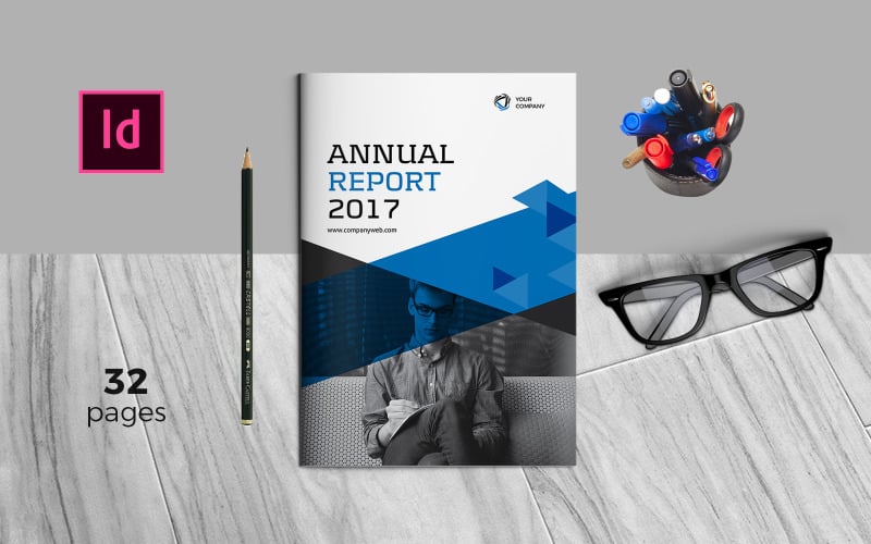 Annual Report - Corporate Identity Template - TemplateMonster