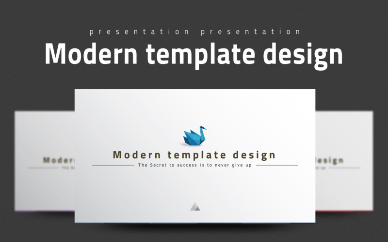 Modern Design PowerPoint template #101968 - TemplateMonster
