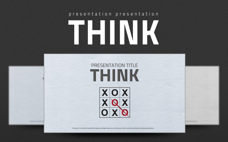 Think PowerPoint template #102199 - TemplateMonster