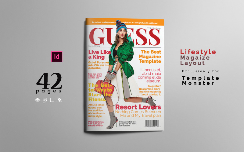 Lifestyle Magazine Template#02 #102609 - TemplateMonster Lifestyle Magazine Template#02 #102609 - TemplateMonster