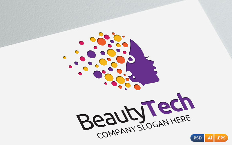 Creative Salon Logo Template #102845 - TemplateMonster