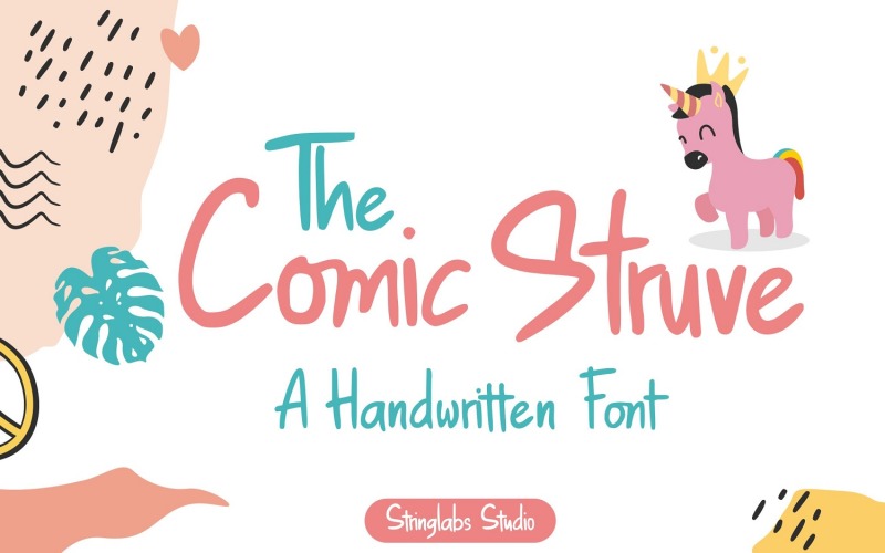 The Comic Struve - Playful Kids Font - TemplateMonster