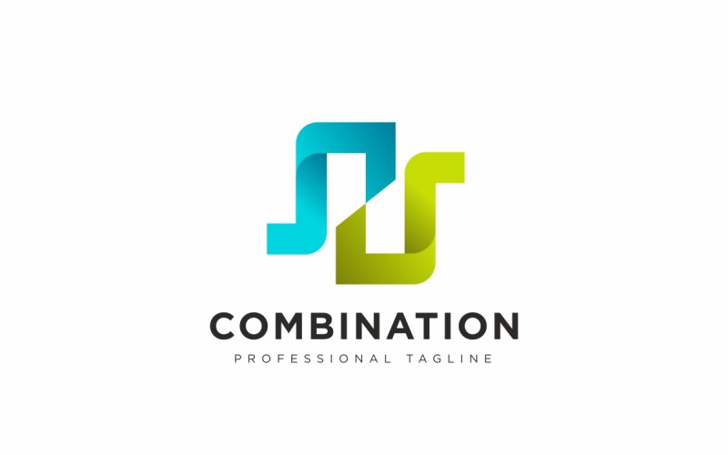 Square Combination Logo Template #112390 - TemplateMonster