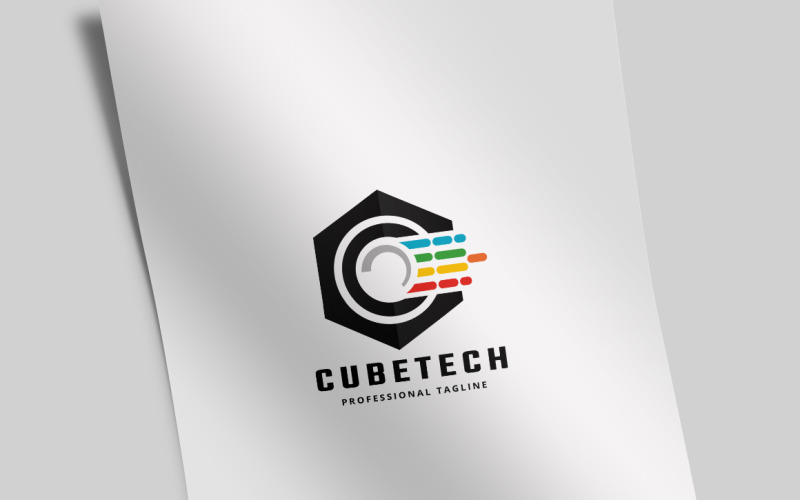 Cube Tech Logo Template #113346 - TemplateMonster