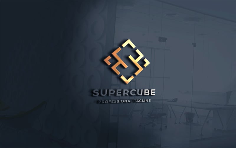 Super Cube Logo Template #113582 - TemplateMonster