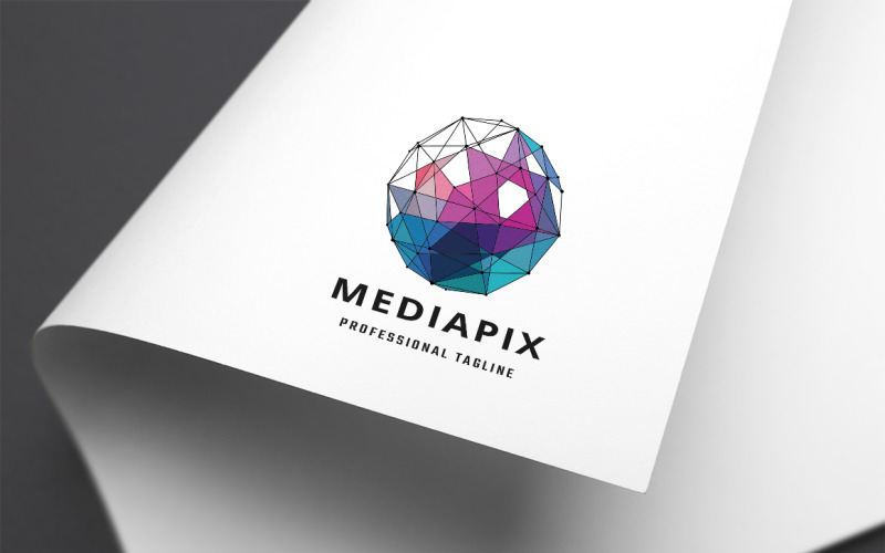 Digital Media Logo Template #114320 - TemplateMonster