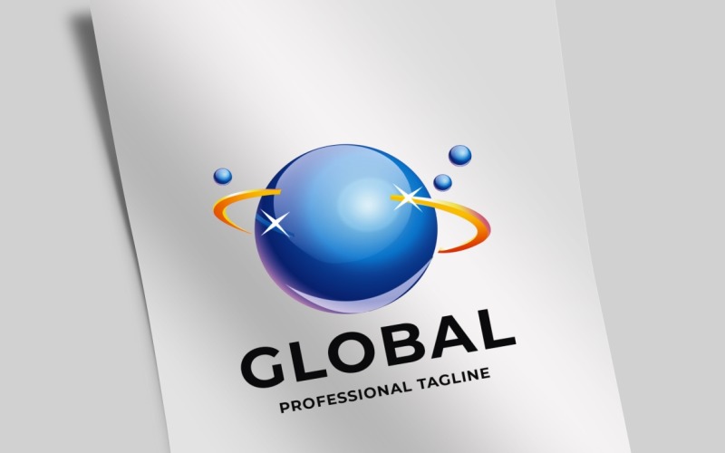 Global Logo Template #114378 - TemplateMonster