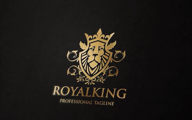 Royal King Logo Template #114387 - TemplateMonster